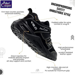Allen Cooper Safety Shoes Steel Toe MODEL NO AC 1156, SIZE 7 – iProc by ...